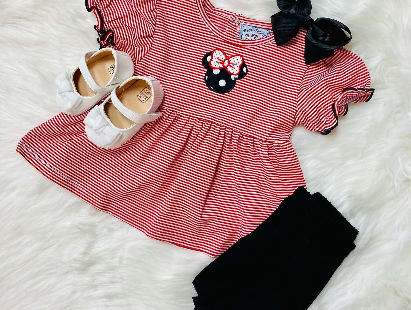 Minnie Mouse Set Girls Outfit – Mini Mee Boutique