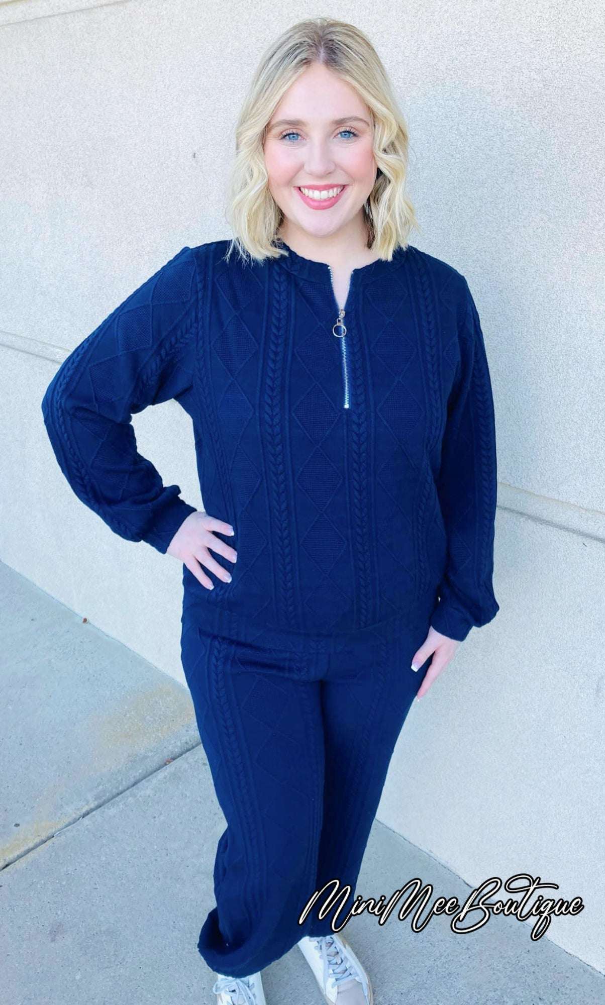 Navy 2 Piece Set – Mini Mee Boutique